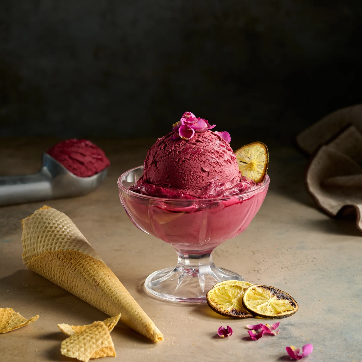 Hibiscus Gelato - The Coffee Club ME